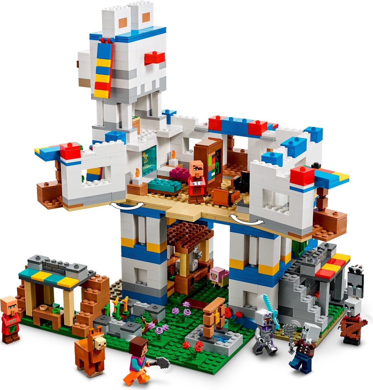 LEGO 21188 MINECRAFT WIOSKA LAMY - Sklep SalonKlockow.pl